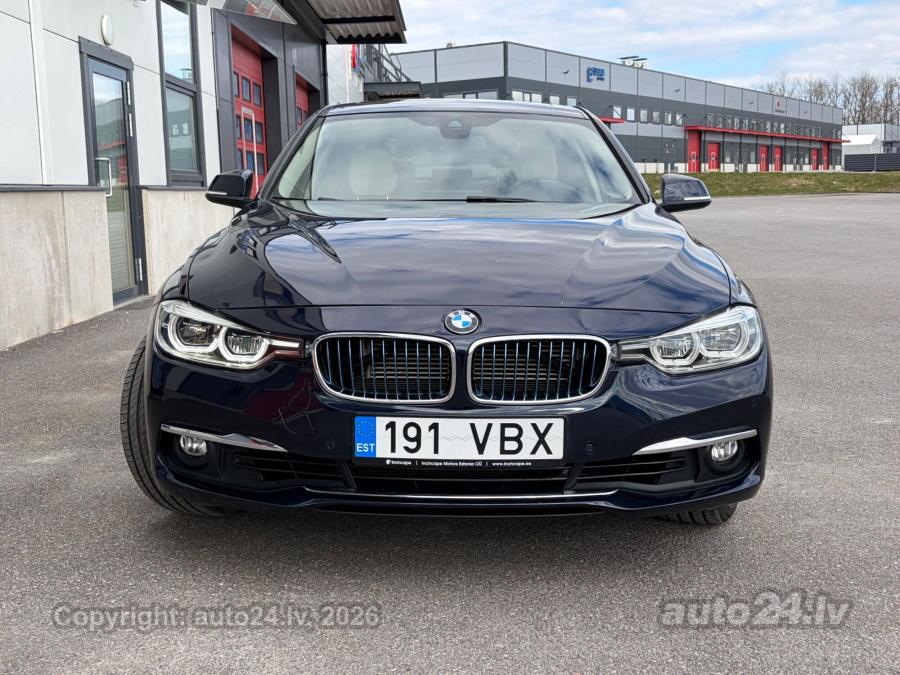 Blue BMW 3 Series 2017 in Tallinn, with an engine capacity of 2.00 L and mileage of 86 thousand km for 15900 €, photo 5 on AUTOMOTO.COM.LV