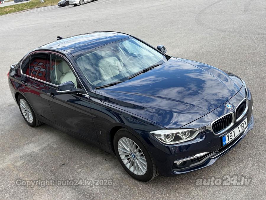 Blue BMW 3 Series 2017 in Tallinn, with an engine capacity of 2.00 L and mileage of 86 thousand km for 15900 €, photo 7 on AUTOMOTO.COM.LV