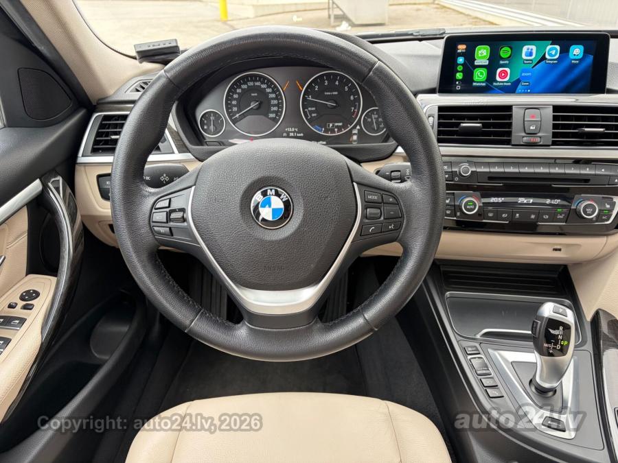 Blue BMW 3 Series 2017 in Tallinn, with an engine capacity of 2.00 L and mileage of 86 thousand km for 15900 €, photo 15 on AUTOMOTO.COM.LV