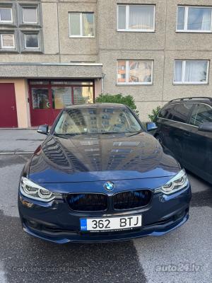 Blue BMW 3 Series 2017 in Tallinn, with an engine capacity of 2.00 L and mileage of 150 thousand km for 14500 €, photo  on AUTOMOTO.COM.LV