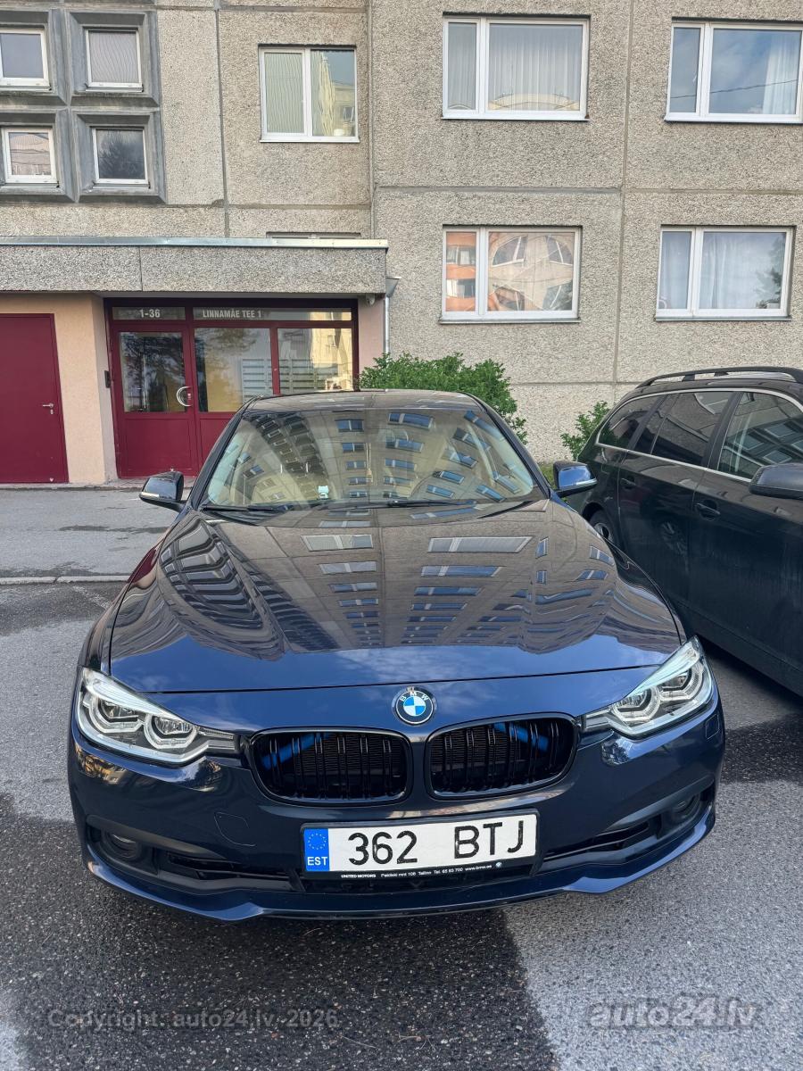 Blue BMW 3 Series 2017 in Tallinn, with an engine capacity of 2.00 L and mileage of 150 thousand km for 14500 €, photo 1 on AUTOMOTO.COM.LV