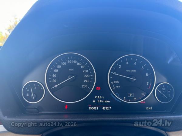 Blue BMW 3 Series 2017 in Tallinn, with an engine capacity of 2.00 L and mileage of 150 thousand km for 14500 €, photo 8 on AUTOMOTO.COM.LV