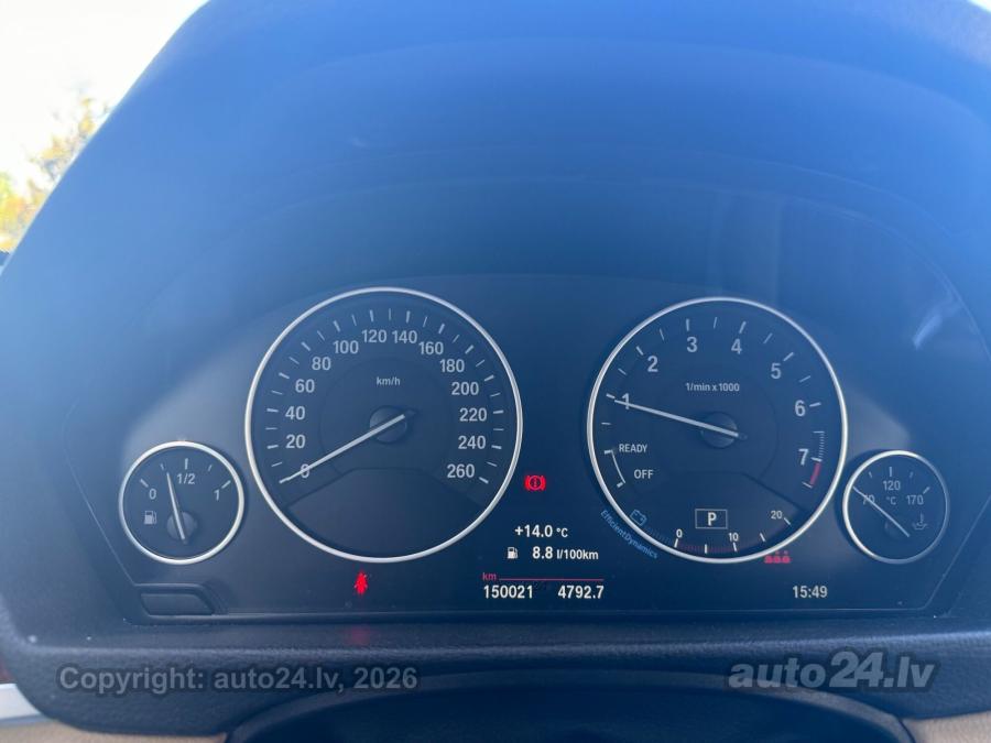 Blue BMW 3 Series 2017 in Tallinn, with an engine capacity of 2.00 L and mileage of 150 thousand km for 14500 €, photo 9 on AUTOMOTO.COM.LV