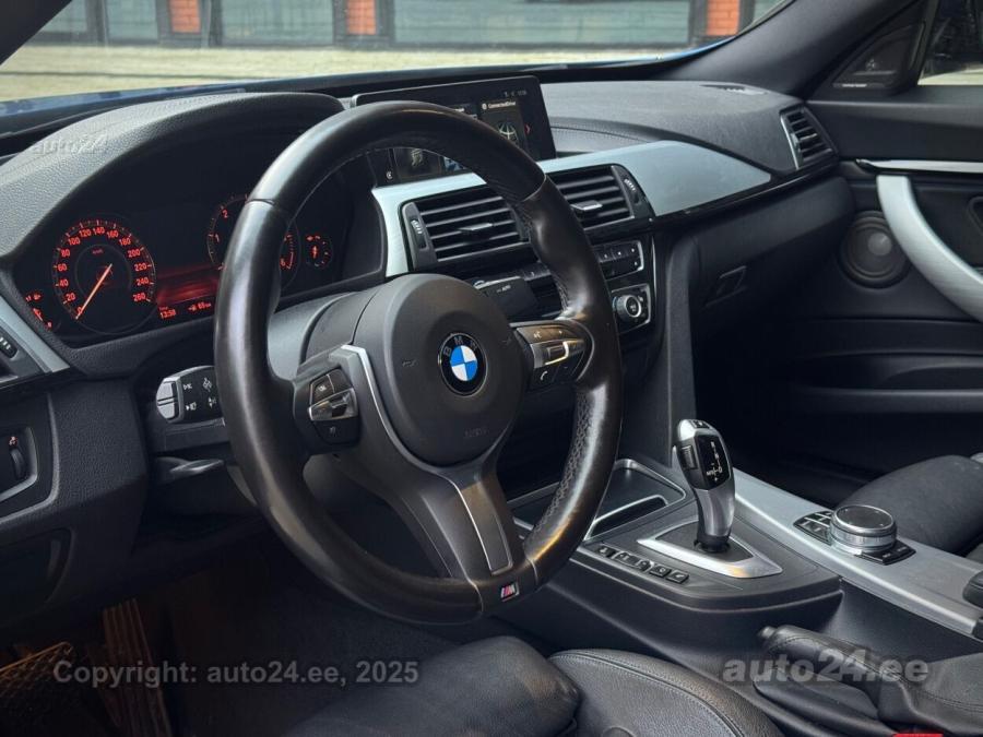 Blue BMW 3 Series 2018 in Tallinn, with an engine capacity of 2.00 L and mileage of 140 thousand km for 18900 €, photo 12 on AUTOMOTO.COM.LV