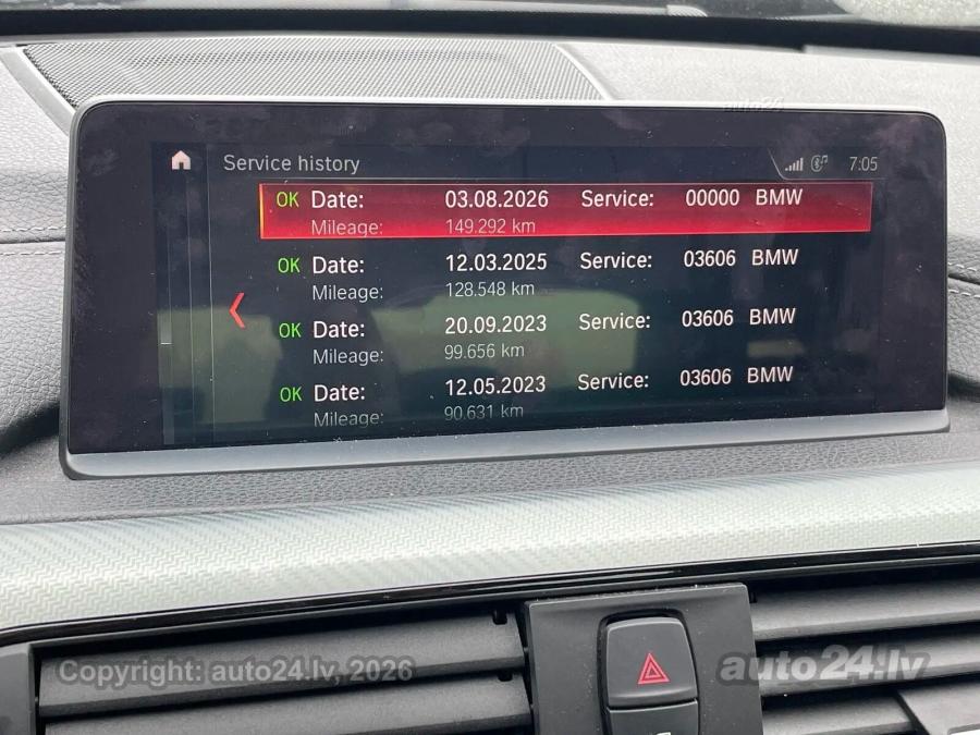 Синий БМВ 3 Серия 2018 в Таллин, объемом двигателя 3.00 л и пробегом 150 тыс. км за 22900 €, фото 13 на AUTOMOTO.COM.LV