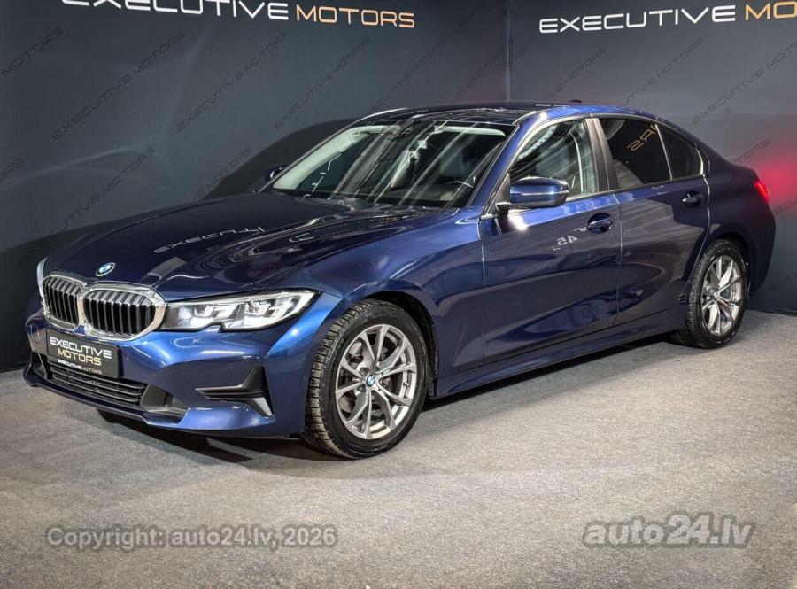 Blue BMW 3 Series 2019 in Tallinn, with an engine capacity of 2.00 L and mileage of 162 thousand km for 22990 €, photo 1 on AUTOMOTO.COM.LV