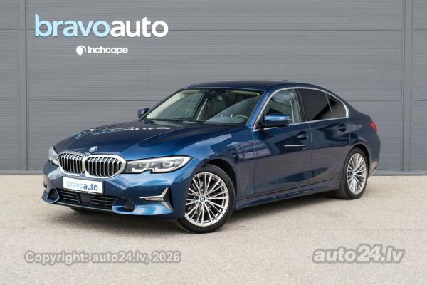 Blue BMW 3 Series 2019 in Tartu, with an engine capacity of 2.00 L and mileage of 149 thousand km for 25900 €, photo 1 on AUTOMOTO.COM.LV
