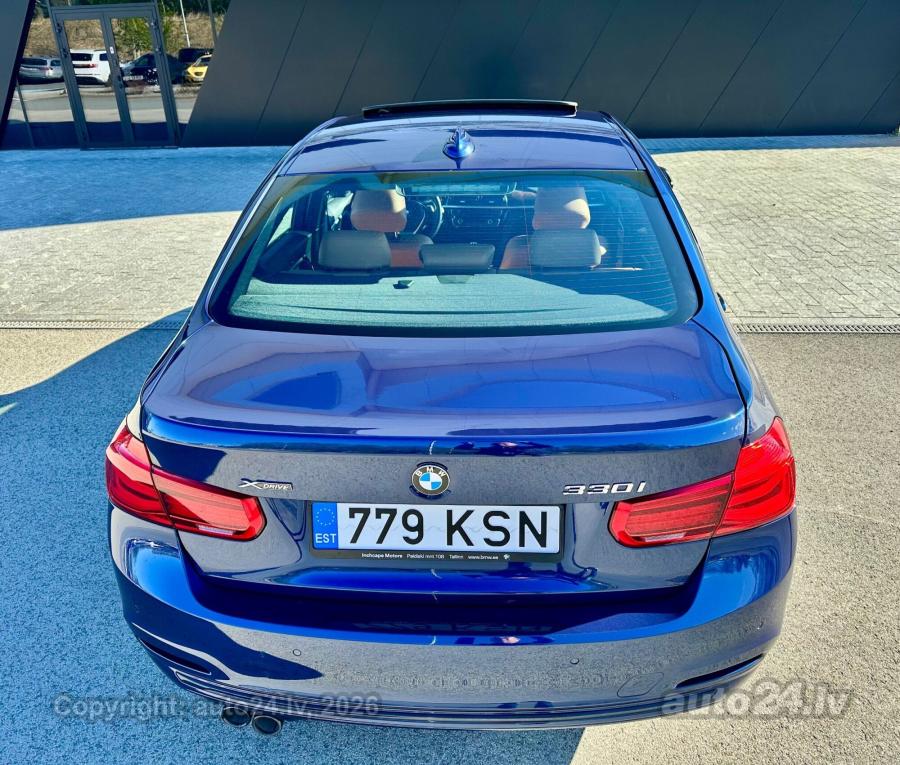 Blue BMW 3 Series 2019 in Tallinn, with an engine capacity of 2.00 L and mileage of 70 thousand km for 21490 €, photo 7 on AUTOMOTO.COM.LV