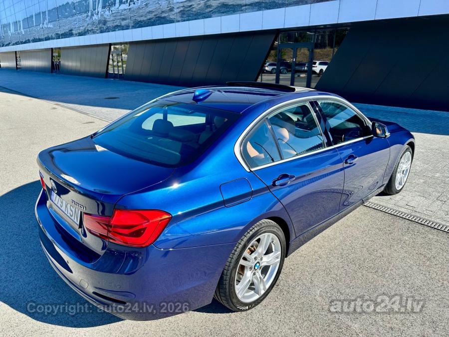 Blue BMW 3 Series 2019 in Tallinn, with an engine capacity of 2.00 L and mileage of 70 thousand km for 21490 €, photo 8 on AUTOMOTO.COM.LV