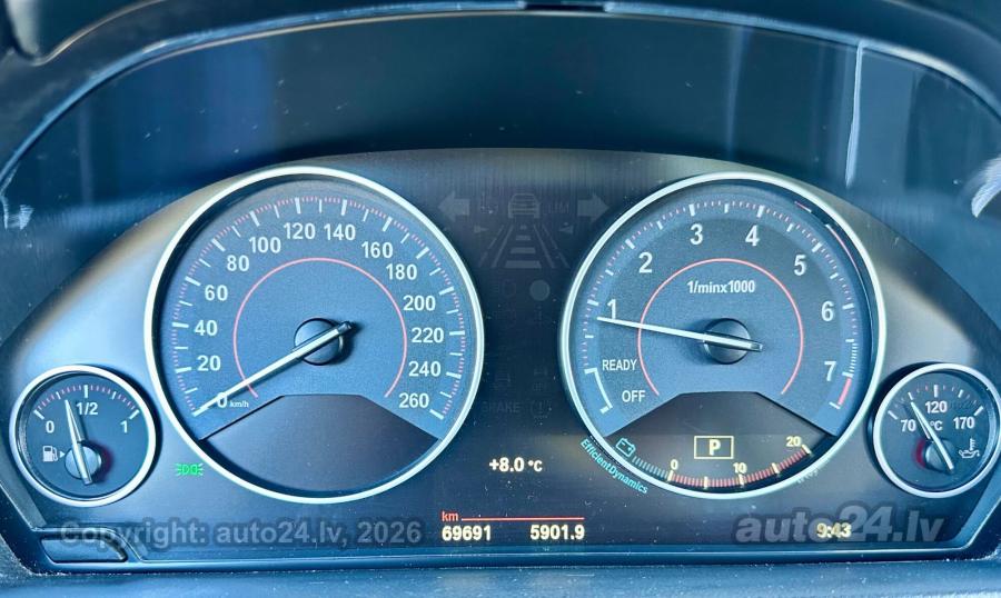 Blue BMW 3 Series 2019 in Tallinn, with an engine capacity of 2.00 L and mileage of 70 thousand km for 21490 €, photo 22 on AUTOMOTO.COM.LV