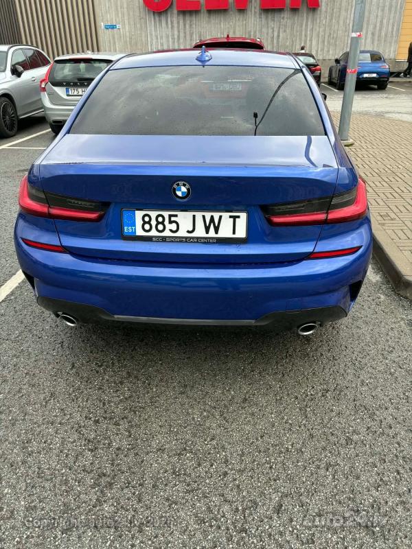 Blue BMW 3 Series 2019 in Tallinn, with an engine capacity of 2.00 L and mileage of 134 thousand km for 28500 €, photo 2 on AUTOMOTO.COM.LV