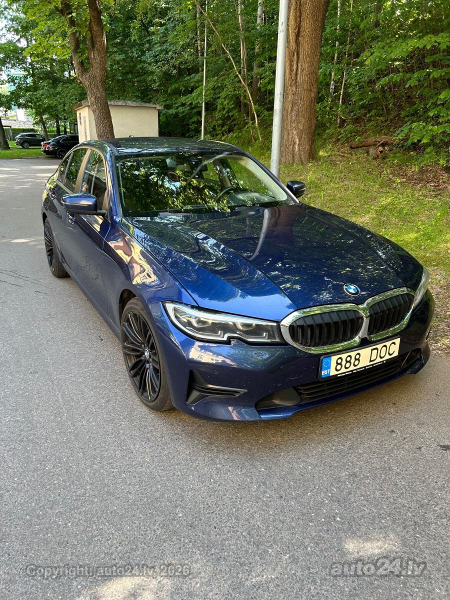 Zils BMW 3 Series 2019 Tallina, ar dzinēja tilpumu 2.00 L un nobraukumu 137 tūkst. km par 16000 €, foto 20 vietnē AUTOMOTO.COM.LV