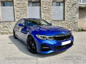 Zils BMW 3 Series 2019 Tallina, ar dzinēja tilpumu 2.00 L un nobraukumu 79 tūkst. km par 37800 €, foto 3 vietnē AUTOMOTO.COM.LV