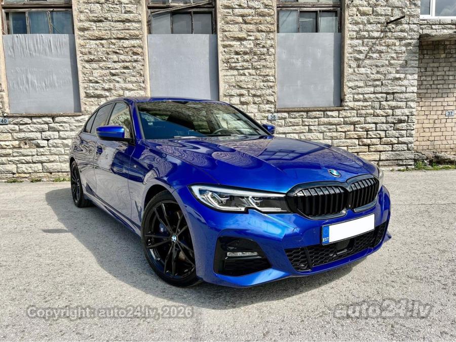 Zils BMW 3 Series 2019 Tallina, ar dzinēja tilpumu 2.00 L un nobraukumu 79 tūkst. km par 37800 €, foto 3 vietnē AUTOMOTO.COM.LV