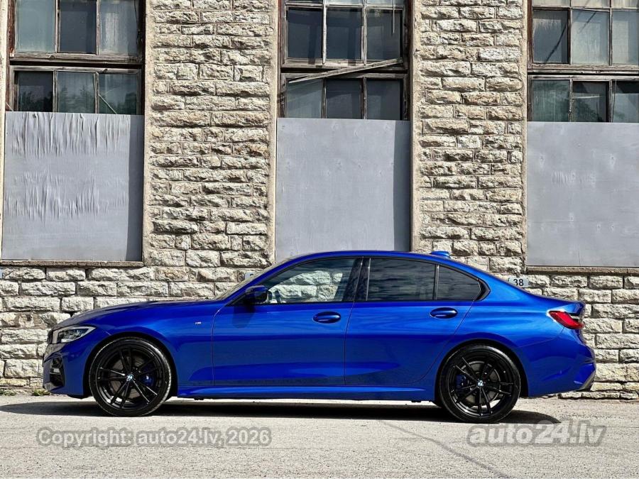 Zils BMW 3 Series 2019 Tallina, ar dzinēja tilpumu 2.00 L un nobraukumu 79 tūkst. km par 37800 €, foto 5 vietnē AUTOMOTO.COM.LV