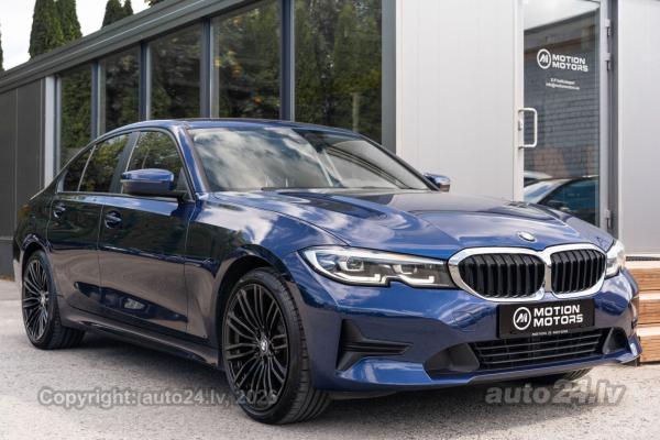 Zils BMW 3 Series 2019 Tallina, ar dzinēja tilpumu 2.00 L un nobraukumu 139 tūkst. km par 21490 €, foto 1 vietnē AUTOMOTO.COM.LV