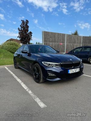 Blue BMW 3 Series 2020 in Tartu, with an engine capacity of 2.00 L and mileage of 105 thousand km for 32990 €, photo  on AUTOMOTO.COM.LV