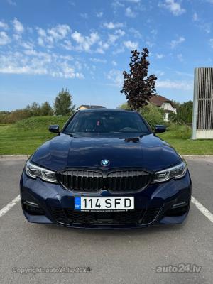 Blue BMW 3 Series 2020 in Tartu, with an engine capacity of 2.00 L and mileage of 105 thousand km for 32990 €, photo 3 on AUTOMOTO.COM.LV