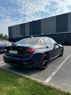 Blue BMW 3 Series 2020 in Tartu, with an engine capacity of 2.00 L and mileage of 105 thousand km for 32990 €, photo 5 on AUTOMOTO.COM.LV