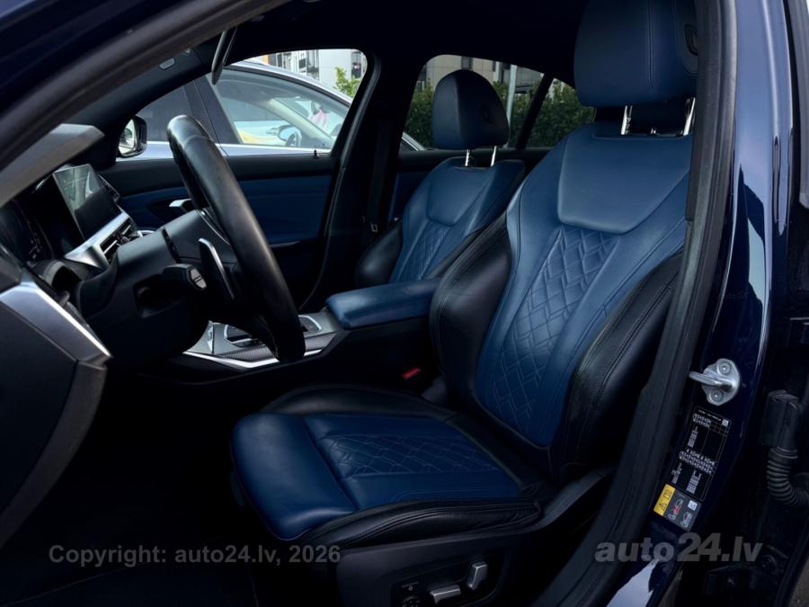 Blue BMW 3 Series 2020 in Tartu, with an engine capacity of 2.00 L and mileage of 105 thousand km for 32990 €, photo 7 on AUTOMOTO.COM.LV