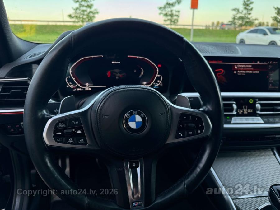 Blue BMW 3 Series 2020 in Tartu, with an engine capacity of 2.00 L and mileage of 105 thousand km for 32990 €, photo 12 on AUTOMOTO.COM.LV