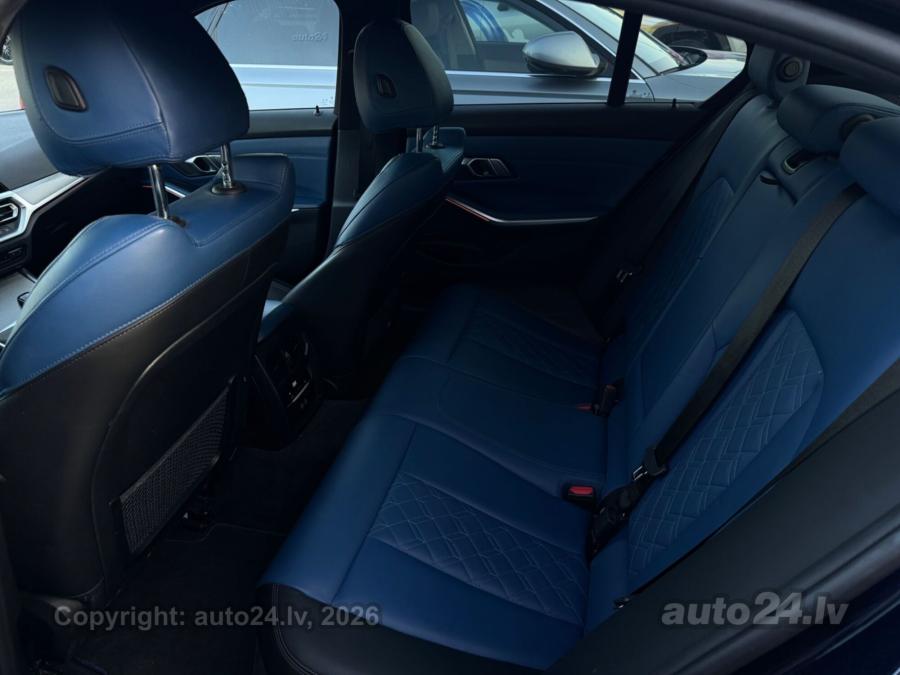 Blue BMW 3 Series 2020 in Tartu, with an engine capacity of 2.00 L and mileage of 105 thousand km for 32990 €, photo 19 on AUTOMOTO.COM.LV