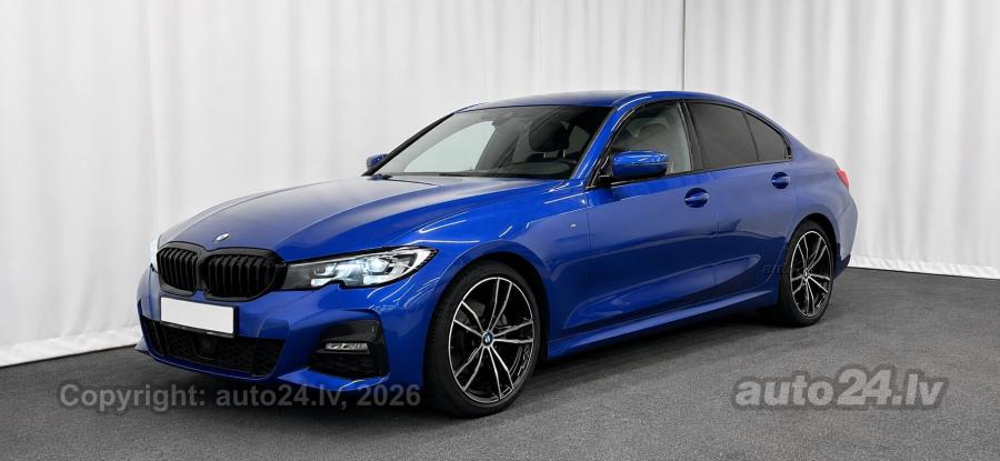 Zils BMW 3 Series 2021 Tallina, ar dzinēja tilpumu 2.00 L un nobraukumu 201 tūkst. km par 23500 €, foto 1 vietnē AUTOMOTO.COM.LV