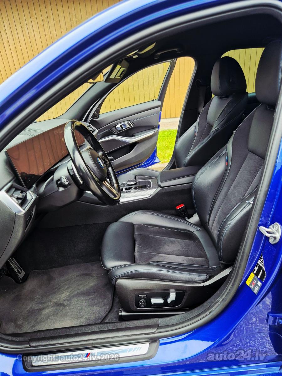 Zils BMW 3 Series 2022 Tallina, ar dzinēja tilpumu 2.00 L un nobraukumu 102 tūkst. km par 37990 €, foto 17 vietnē AUTOMOTO.COM.LV