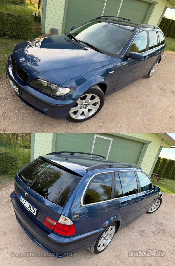 Blue BMW 3 Series 2002 in Viljandi, with an engine capacity of 3.00 L and mileage of 304 thousand km for 3490 €, photo 5 on AUTOMOTO.COM.LV