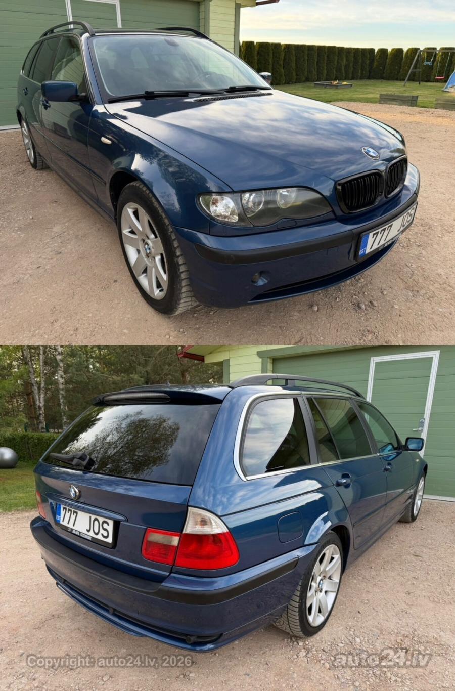 Zils BMW 3 Series 2002 Viljandi, ar dzinēja tilpumu 3.00 L un nobraukumu 304 tūkst. km par 3490 €, foto 25 vietnē AUTOMOTO.COM.LV
