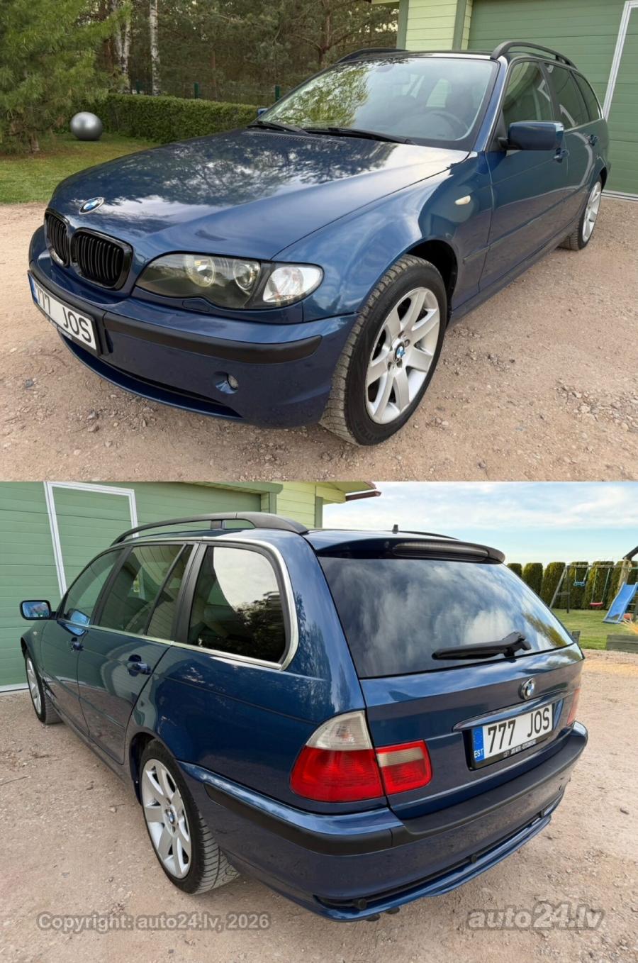 Zils BMW 3 Series 2002 Viljandi, ar dzinēja tilpumu 3.00 L un nobraukumu 304 tūkst. km par 3490 €, foto 26 vietnē AUTOMOTO.COM.LV