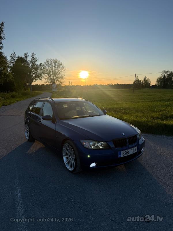 Blue BMW 3 Series 2008 in Mustvee, with an engine capacity of 2.00 L and mileage of 390 thousand km for 3199 €, photo 7 on AUTOMOTO.COM.LV