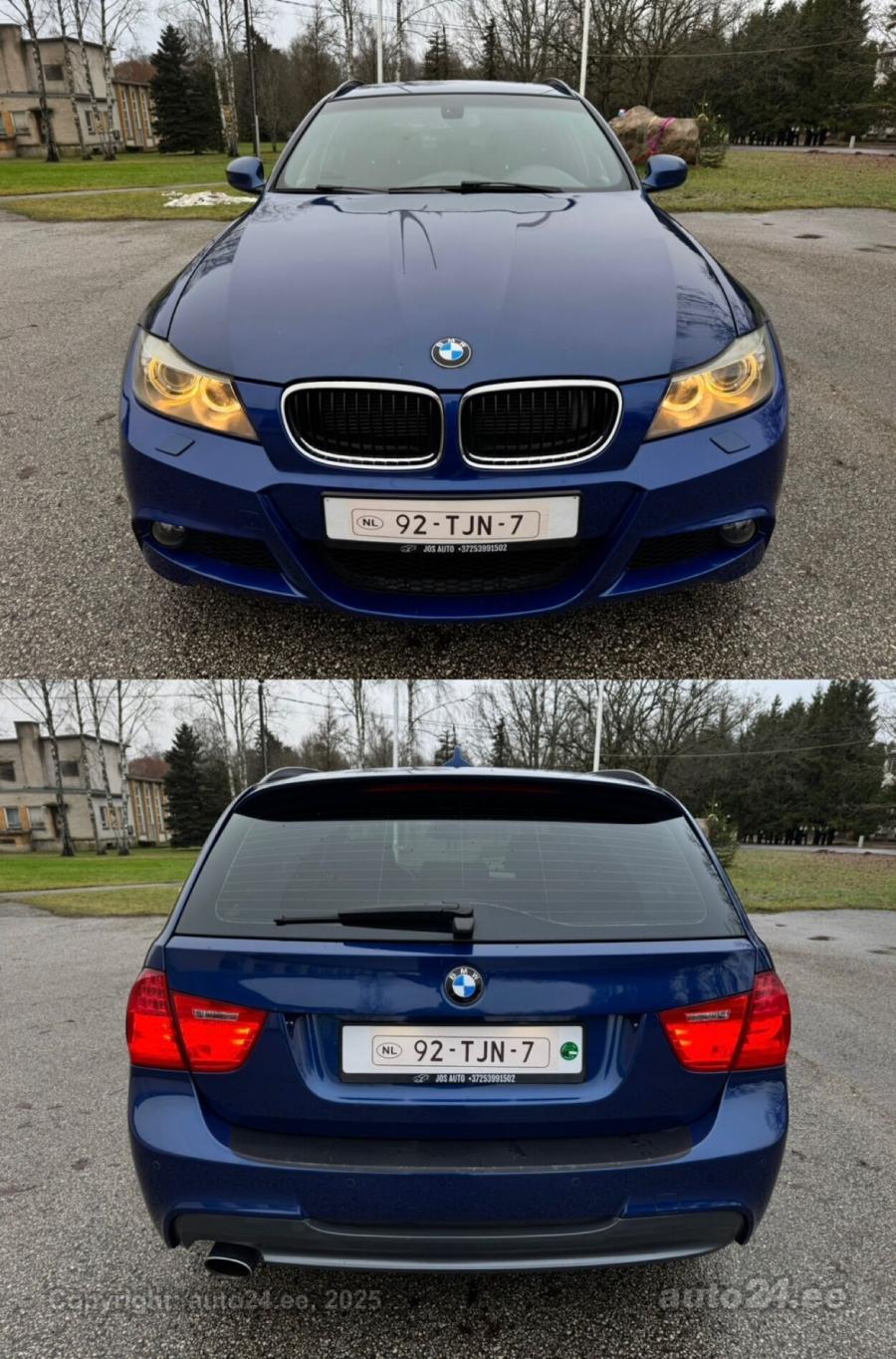 Zils BMW 3 Series 2012 Viljandi, ar dzinēja tilpumu 2.00 L un nobraukumu 285 tūkst. km par 6390 €, foto 6 vietnē AUTOMOTO.COM.LV