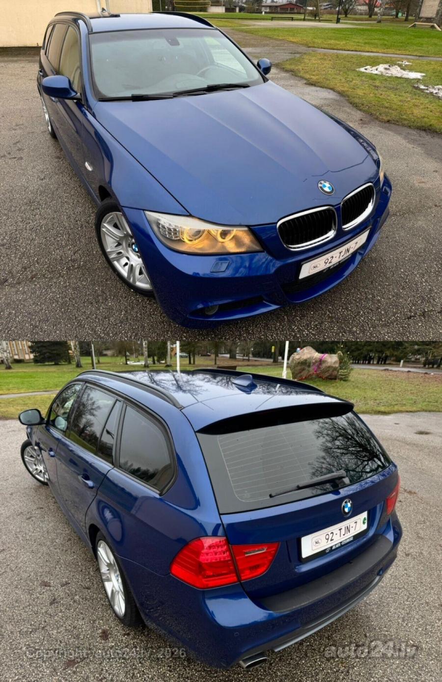 Zils BMW 3 Series 2012 Viljandi, ar dzinēja tilpumu 2.00 L un nobraukumu 285 tūkst. km par 6390 €, foto 5 vietnē AUTOMOTO.COM.LV