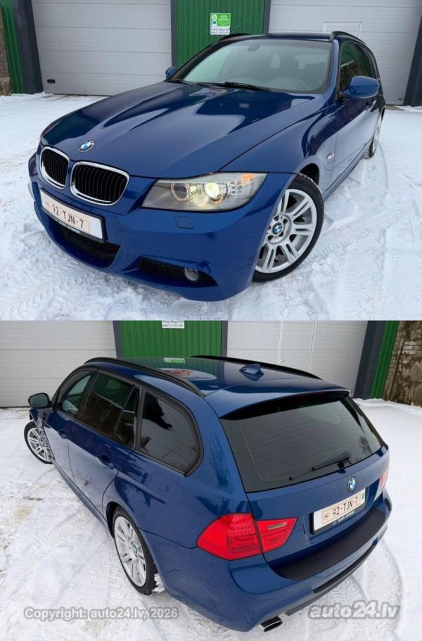 Blue BMW 3 Series 2012 in Viljandi, with an engine capacity of 2.00 L and mileage of 285 thousand km for 6390 €, photo 5 on AUTOMOTO.COM.LV