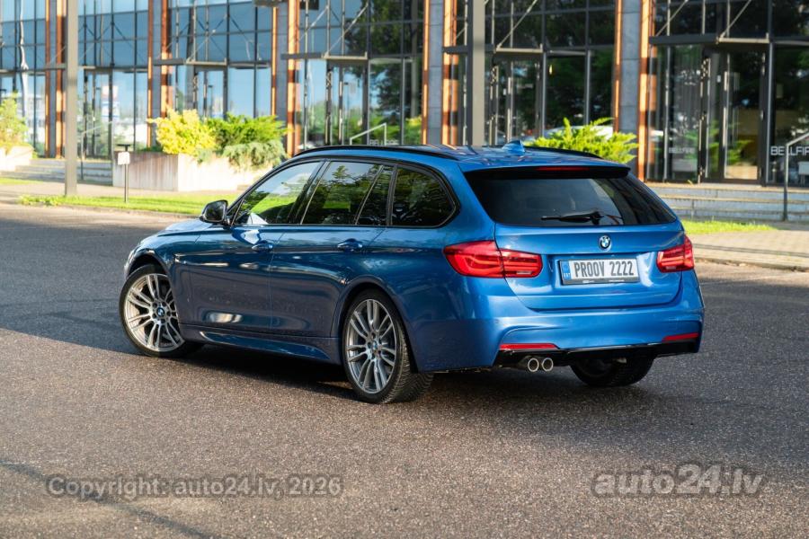 Blue BMW 3 Series 2015 in Tartu, with an engine capacity of 2.00 L and mileage of 242 thousand km for 14950 €, photo 3 on AUTOMOTO.COM.LV