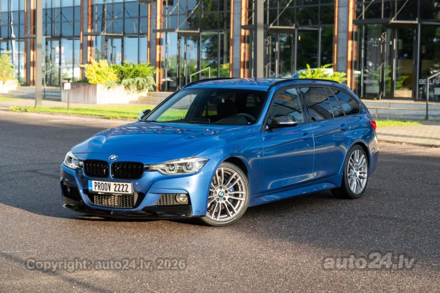 Blue BMW 3 Series 2015 in Tartu, with an engine capacity of 2.00 L and mileage of 242 thousand km for 14950 €, photo 6 on AUTOMOTO.COM.LV
