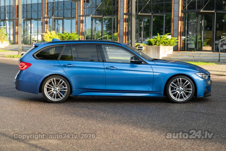 Blue BMW 3 Series 2015 in Tartu, with an engine capacity of 2.00 L and mileage of 242 thousand km for 14950 €, photo 9 on AUTOMOTO.COM.LV