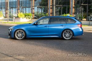 Blue BMW 3 Series 2015 in Tartu, with an engine capacity of 2.00 L and mileage of 242 thousand km for 14950 €, photo 10 on AUTOMOTO.COM.LV