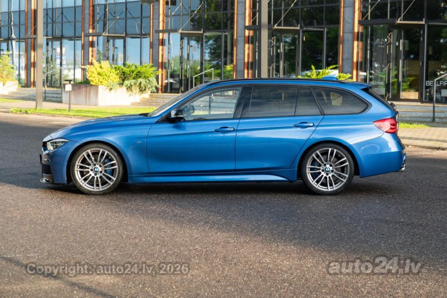 Blue BMW 3 Series 2015 in Tartu, with an engine capacity of 2.00 L and mileage of 242 thousand km for 14950 €, photo 10 on AUTOMOTO.COM.LV