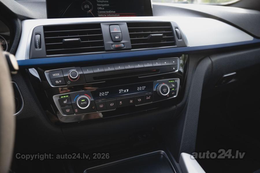 Blue BMW 3 Series 2015 in Tartu, with an engine capacity of 2.00 L and mileage of 242 thousand km for 14950 €, photo 20 on AUTOMOTO.COM.LV