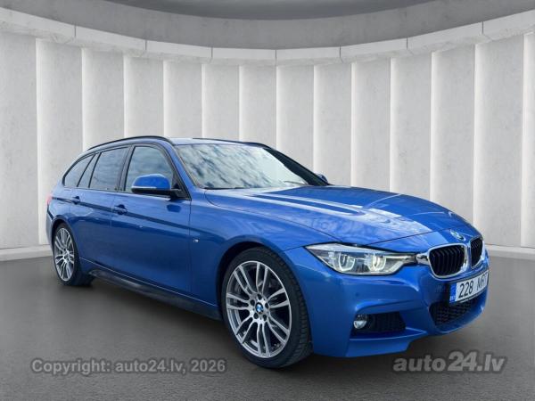 Blue BMW 3 Series 2017 in Tallinn, with an engine capacity of 2.00 L and mileage of 142 thousand km for 18900 €, photo 6 on AUTOMOTO.COM.LV