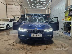 Zils BMW 3 Series 2017 Tallina, ar dzinēja tilpumu 3.00 L un nobraukumu 300 tūkst. km par 14300 €, foto  vietnē AUTOMOTO.COM.LV
