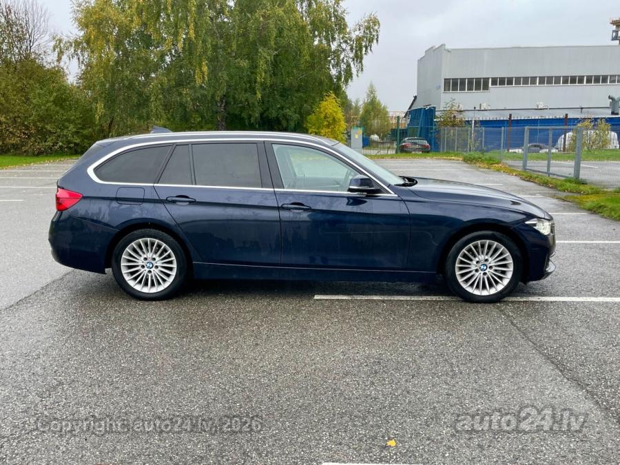 Blue BMW 3 Series 2017 in Tallinn, with an engine capacity of 2.00 L and mileage of 197 thousand km for 10990 €, photo 4 on AUTOMOTO.COM.LV