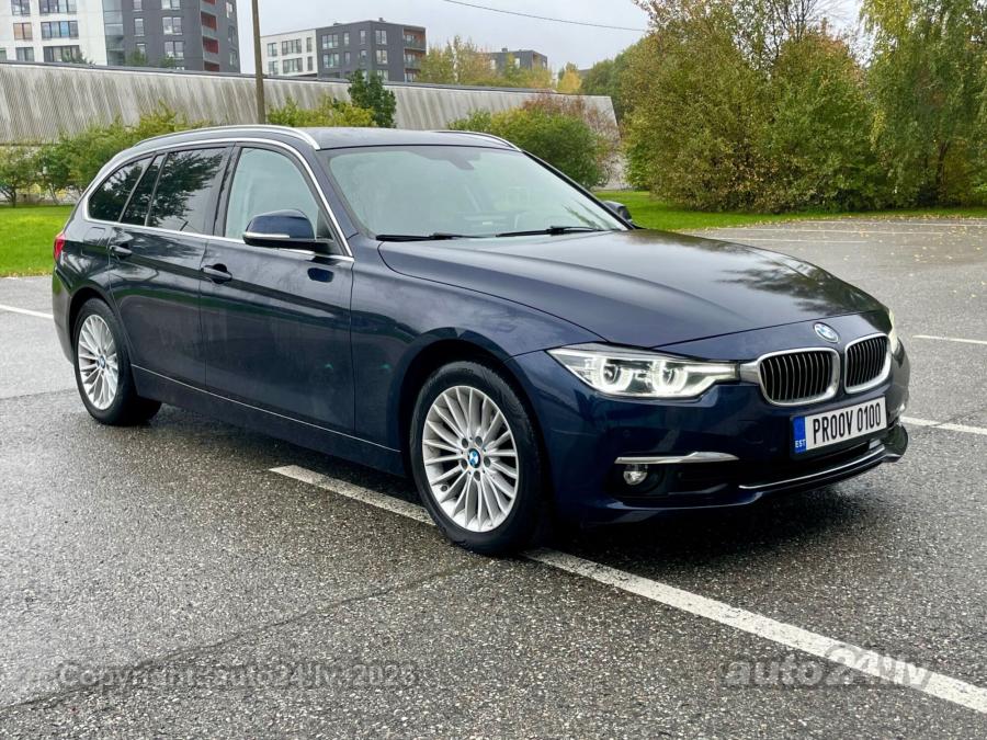 Blue BMW 3 Series 2017 in Tallinn, with an engine capacity of 2.00 L and mileage of 197 thousand km for 10990 €, photo 5 on AUTOMOTO.COM.LV