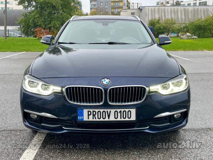 Blue BMW 3 Series 2017 in Tallinn, with an engine capacity of 2.00 L and mileage of 197 thousand km for 10990 €, photo 7 on AUTOMOTO.COM.LV