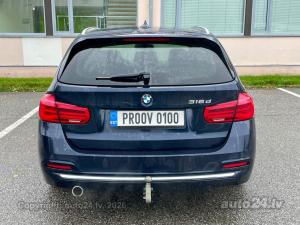 Blue BMW 3 Series 2017 in Tallinn, with an engine capacity of 2.00 L and mileage of 197 thousand km for 10990 €, photo 8 on AUTOMOTO.COM.LV