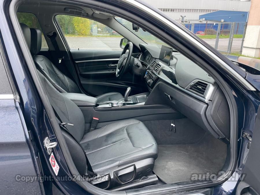 Blue BMW 3 Series 2017 in Tallinn, with an engine capacity of 2.00 L and mileage of 197 thousand km for 10990 €, photo 12 on AUTOMOTO.COM.LV