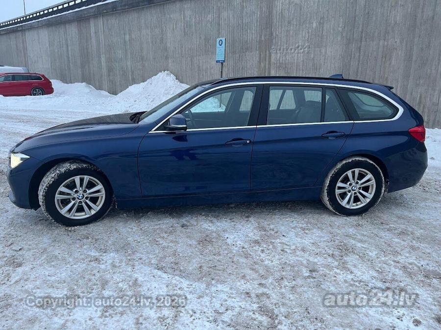 Blue BMW 3 Series 2018 in Tallinn, with an engine capacity of 2.00 L and mileage of 127 thousand km for 19500 €, photo 3 on AUTOMOTO.COM.LV