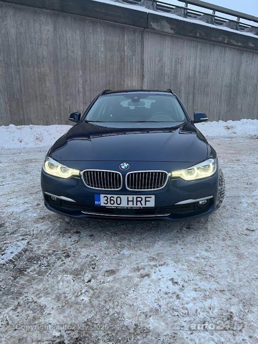 Blue BMW 3 Series 2018 in Tallinn, with an engine capacity of 2.00 L and mileage of 127 thousand km for 19500 €, photo 6 on AUTOMOTO.COM.LV